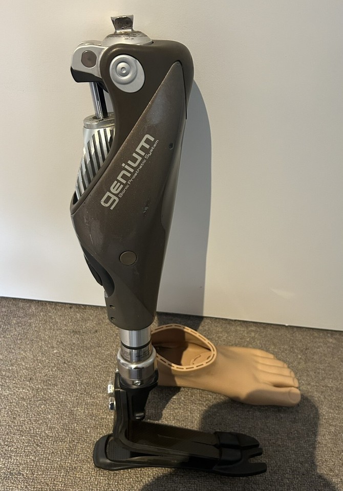 ottobock genium prosthetic left knee and foot | eBay