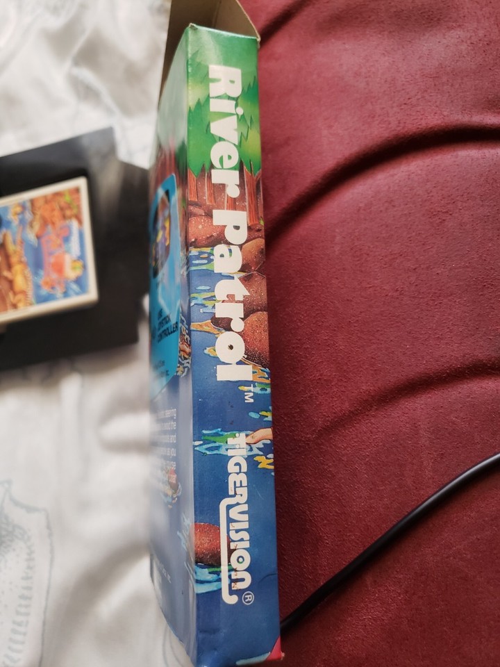 Ultra Rare NTSC River Patrol Atari 2600 CIB Complete 1983 TigerVision ...