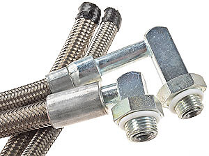 March Performance P329 Stainless Braided Power Steering Hose Kit | eBay