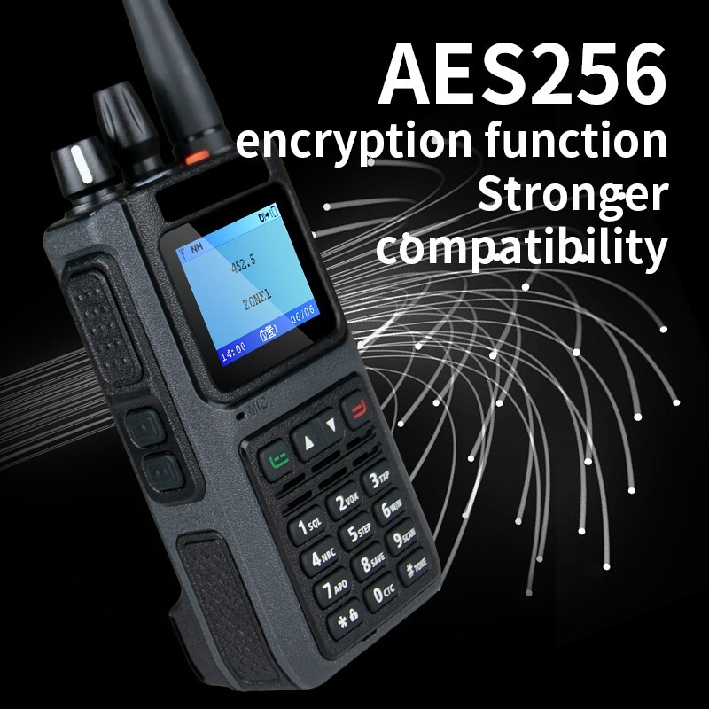 Anysecu DP999 DMR Digital Radio AES256 Encryption IP67 Waterproof ...