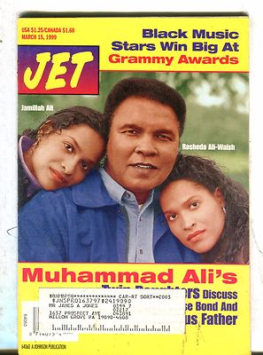 Jet Magazine March 15 1994 Muhammad Ali Grammy Awards 071317nonjhe | eBay