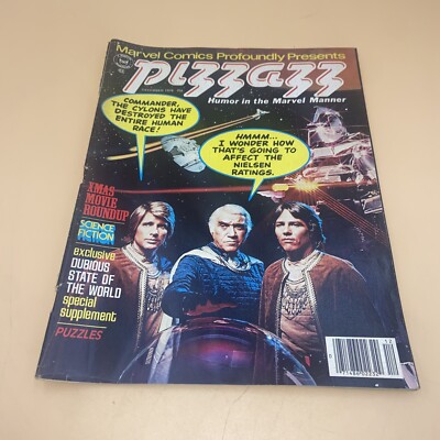 1978 (Dec) Marvel Pizzazz magazine (Battlestar Galactica cover) | eBay