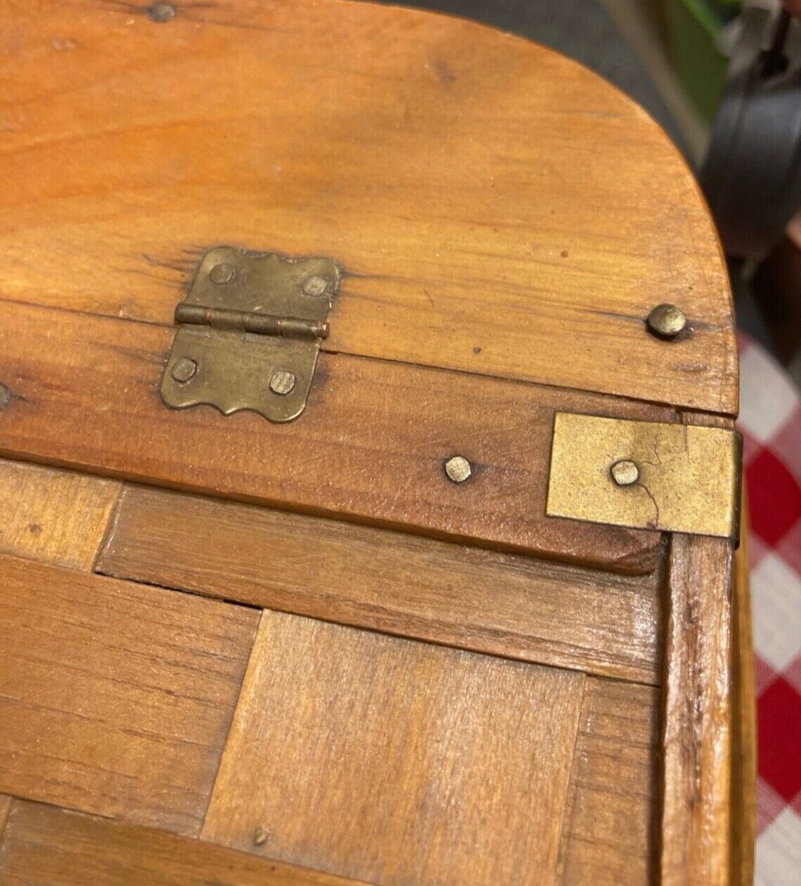 Vintage West Rindge, NH Picnic Basket | eBay