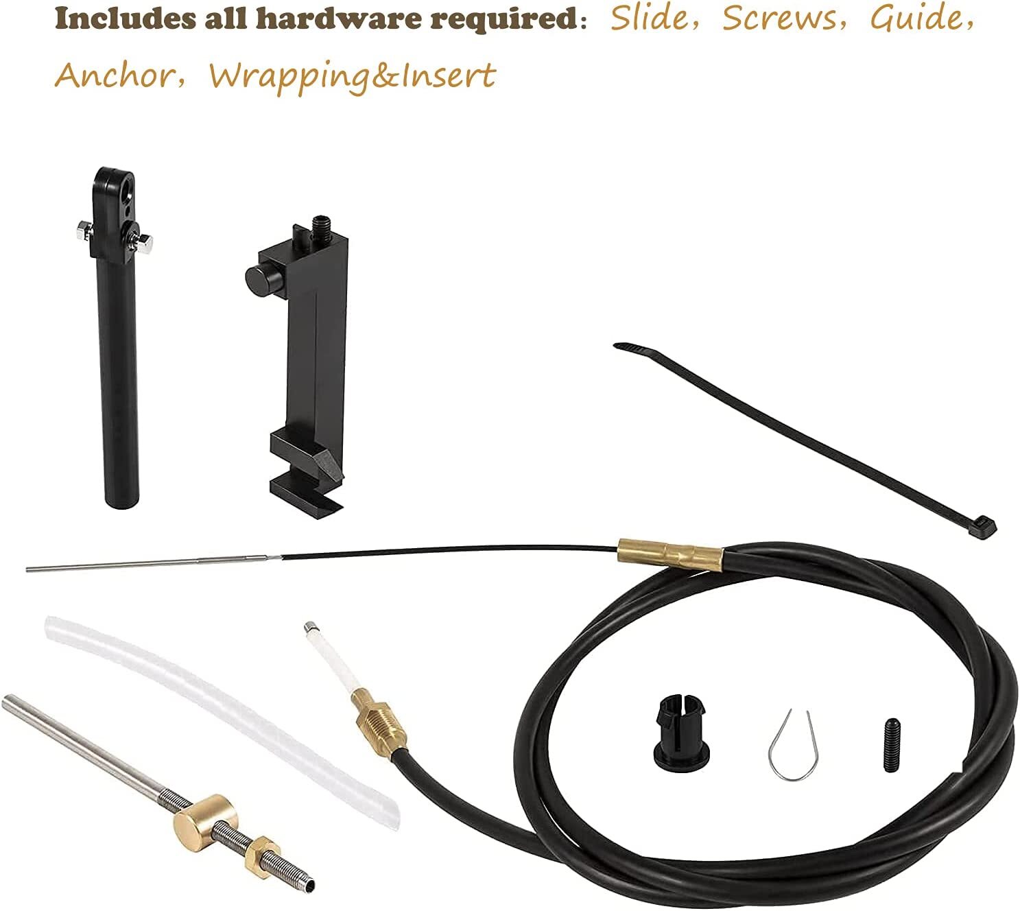 For Mercury Quicksilver Drive Alpha1 Gen2 Shift Cable Kit 8M0176524 ...