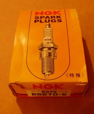 NGK Spark Plugs 6372 R5670-5 BOX OF 10 | eBay