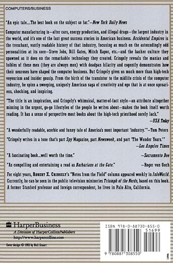 Accidental Empires by Robert X. Cringely (1996, Trade Paperback) for ...