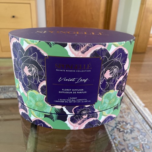 Spongelle Private Reserve Collection Violet Lead Diffuser Fragrance Oil ...