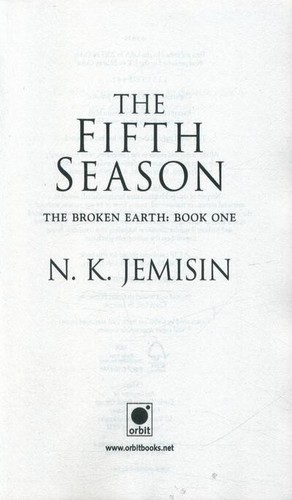 The Fifth Season by N.K. Jemisin - Hugo Award 2016 Best Novel ...
