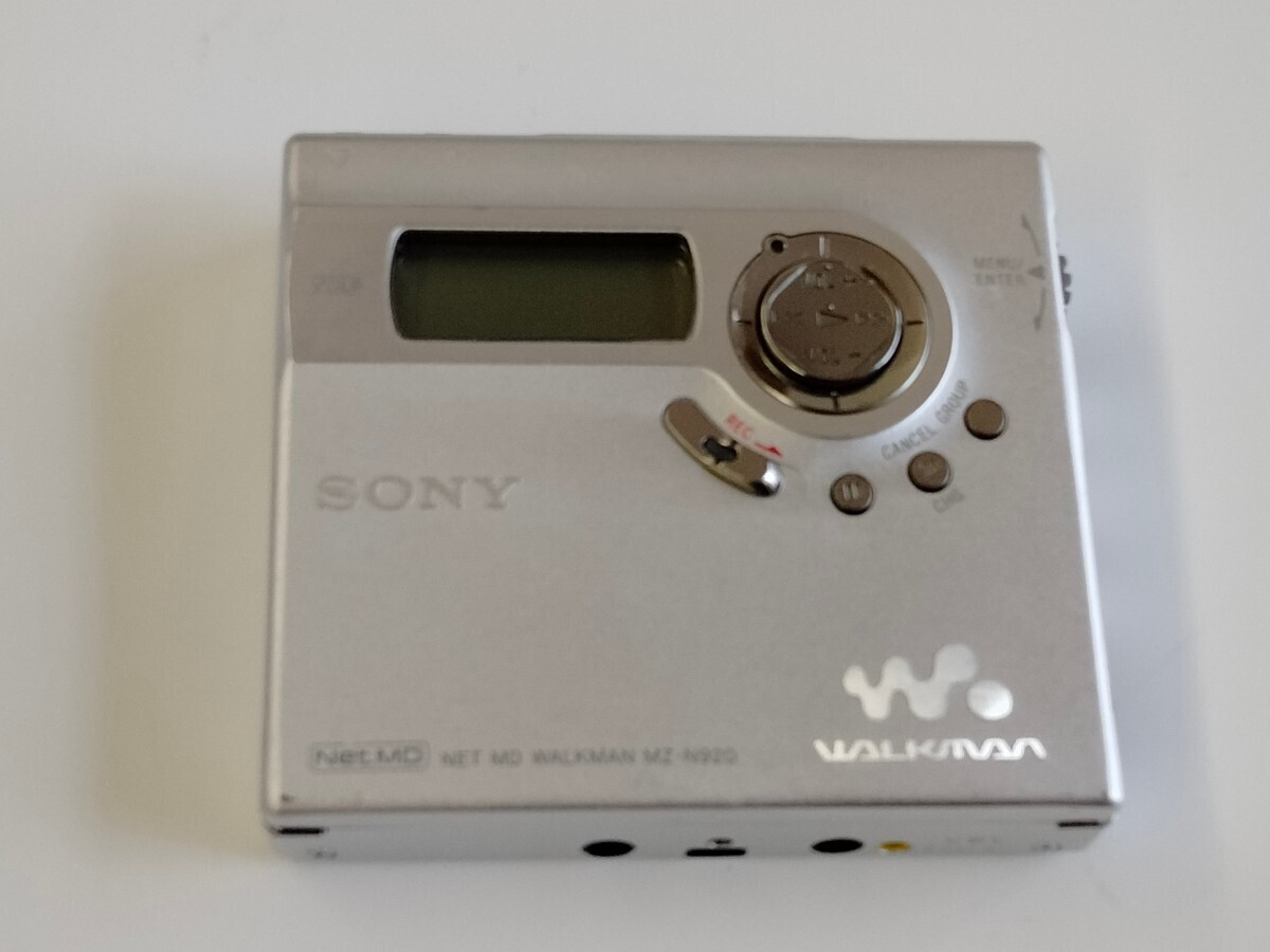 Sony MD Walkman MZ-N920 Portable MD Player C184 | eBay