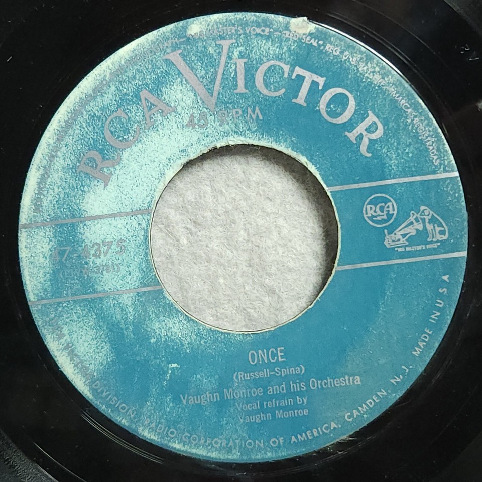 Vaughn Monroe And His Orchestra Once Charmaine 45 rpm 1951 | eBay