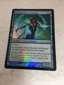 1x Glen Elendra Archmage (FOIL) NM , English Modern Masters 2013 Rare ...