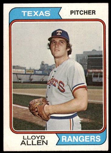 1974 Topps Lloyd Allen VG-EX Texas Rangers #539 | eBay