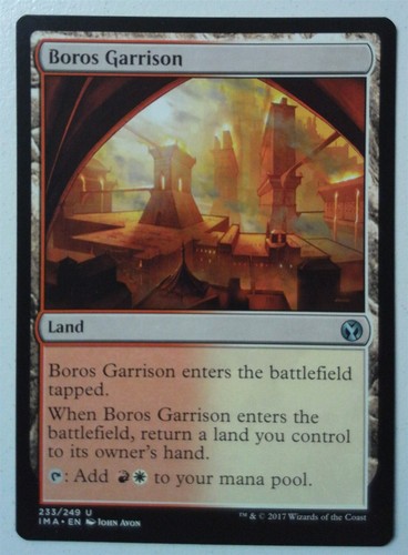 Boros Garrison *Uncommon* Magic MtG x1 Iconic Masters | eBay