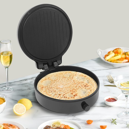 Electric Pancake Maker Pancake Pan BBQ Grill Plate Machine Tool 0-250 ...