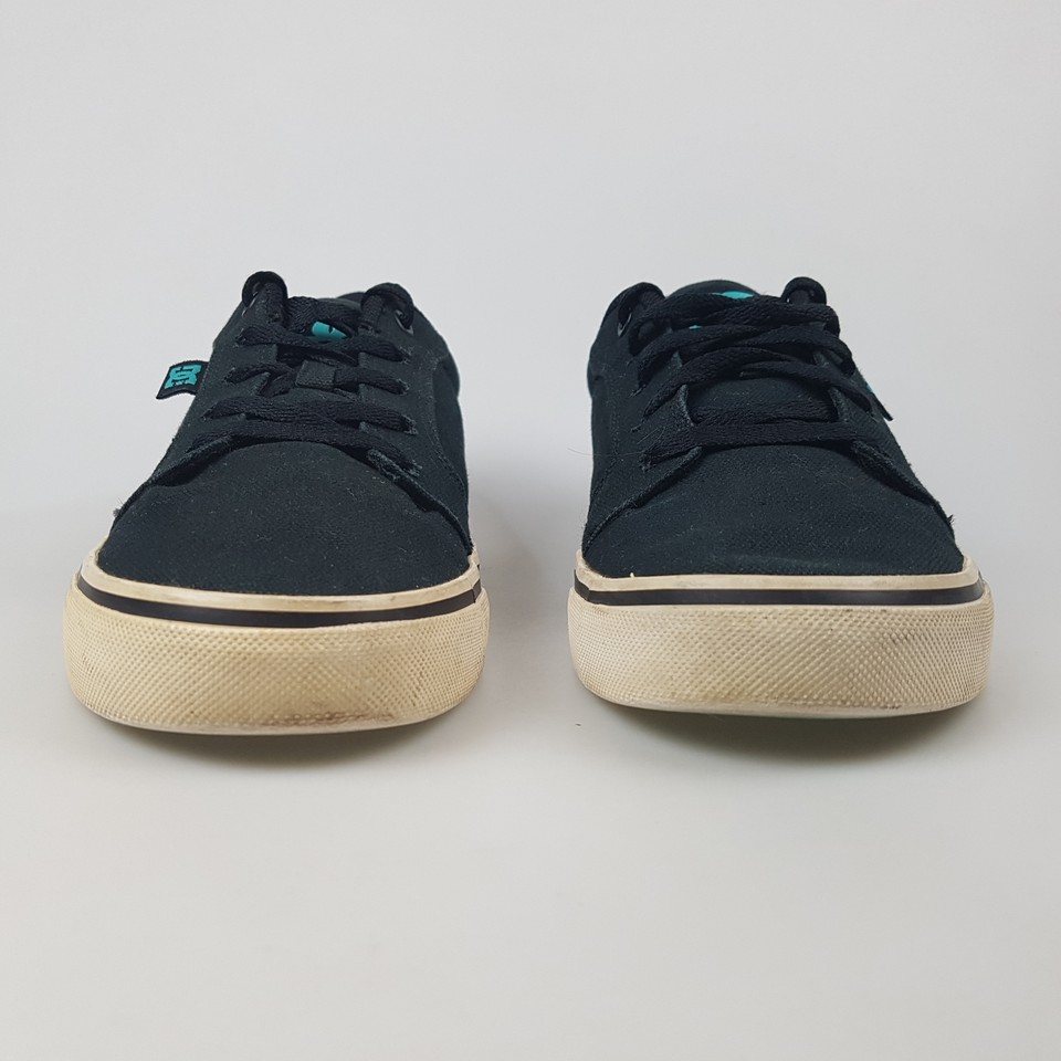 Men's DC 'Anvil TX' Sz 8 US Shoes Black Canvas Casual Skate | 3+ Extra ...