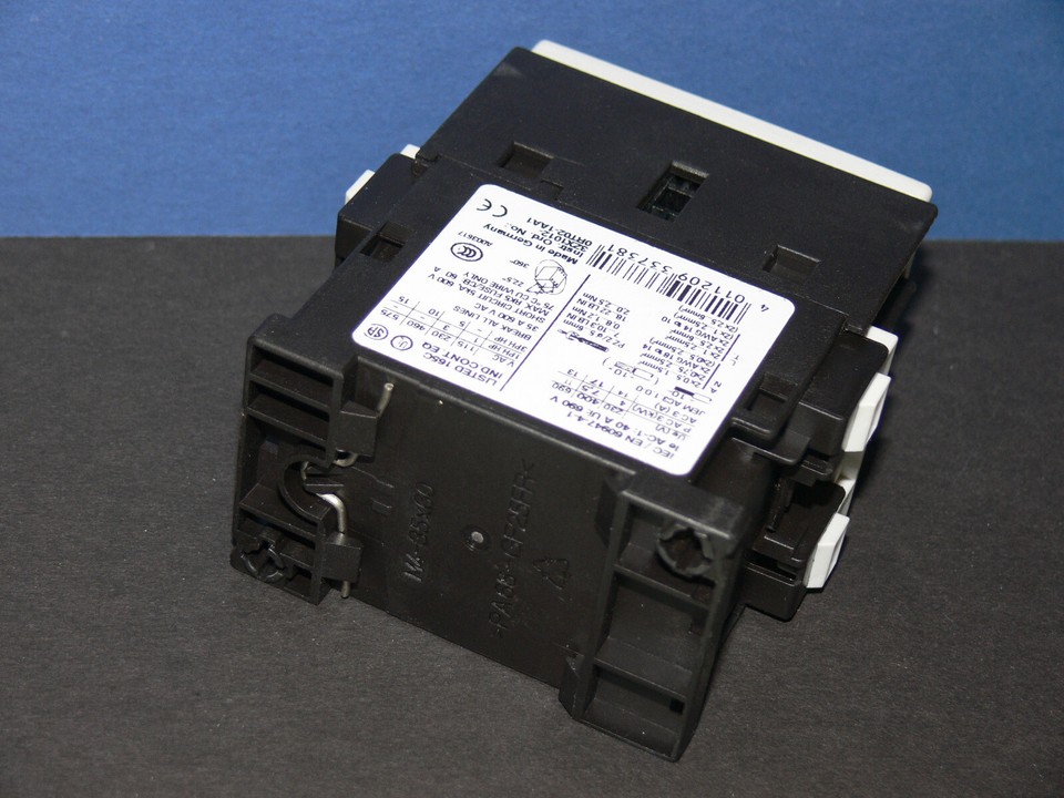 Siemens Sirius 3RT1025-1A 0 3-Pol Protective Coil 24V ~ AC/Dc | eBay