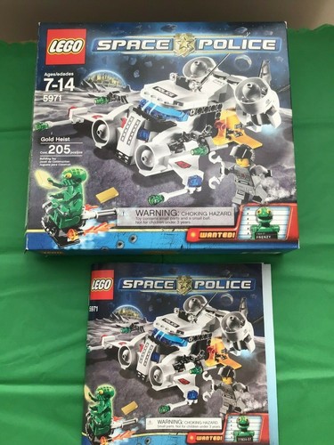 Lego Space Police, Gold Heist, 5971, Excellent, Complete w manual and ...