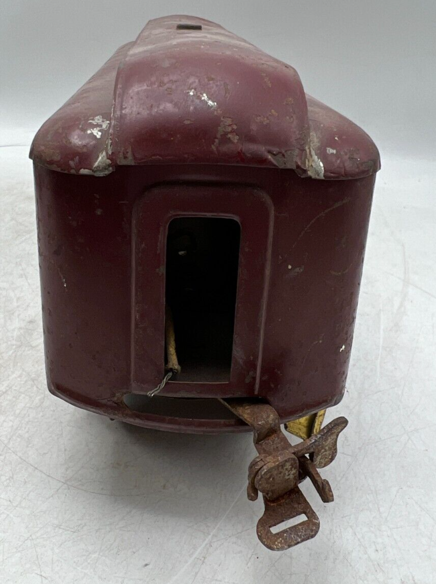 Prewar Lionel Standard Gauge New York Central Lines Maroon Pullman Car ...