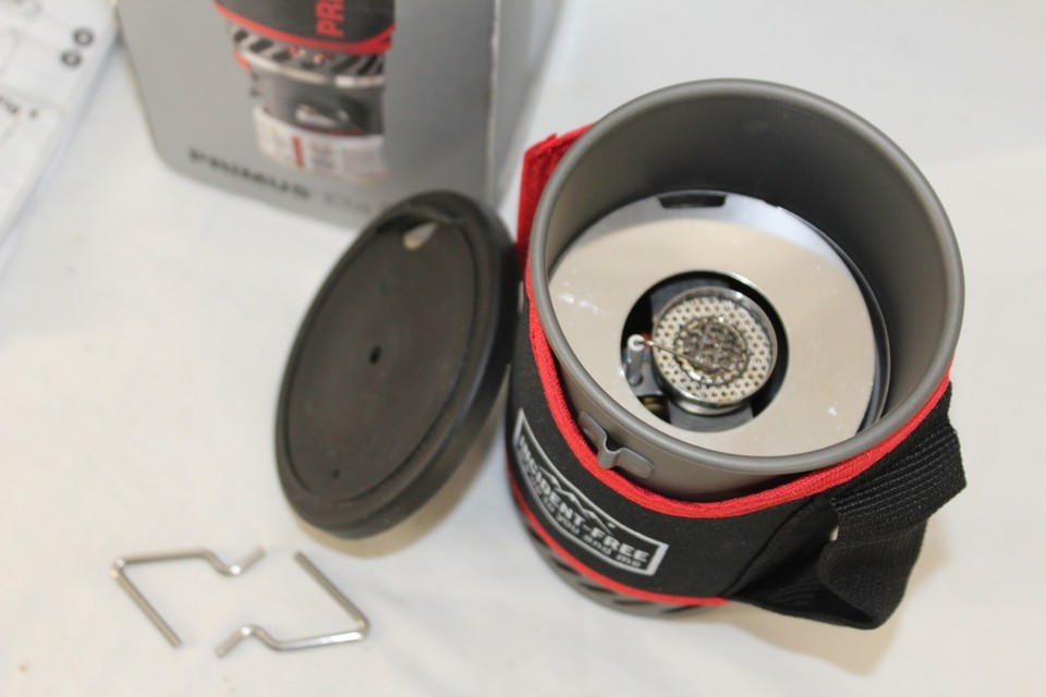 Primus Eta Solo 3550 Butane Fuel Camp Stove, Cook Pot system, Hunting ...