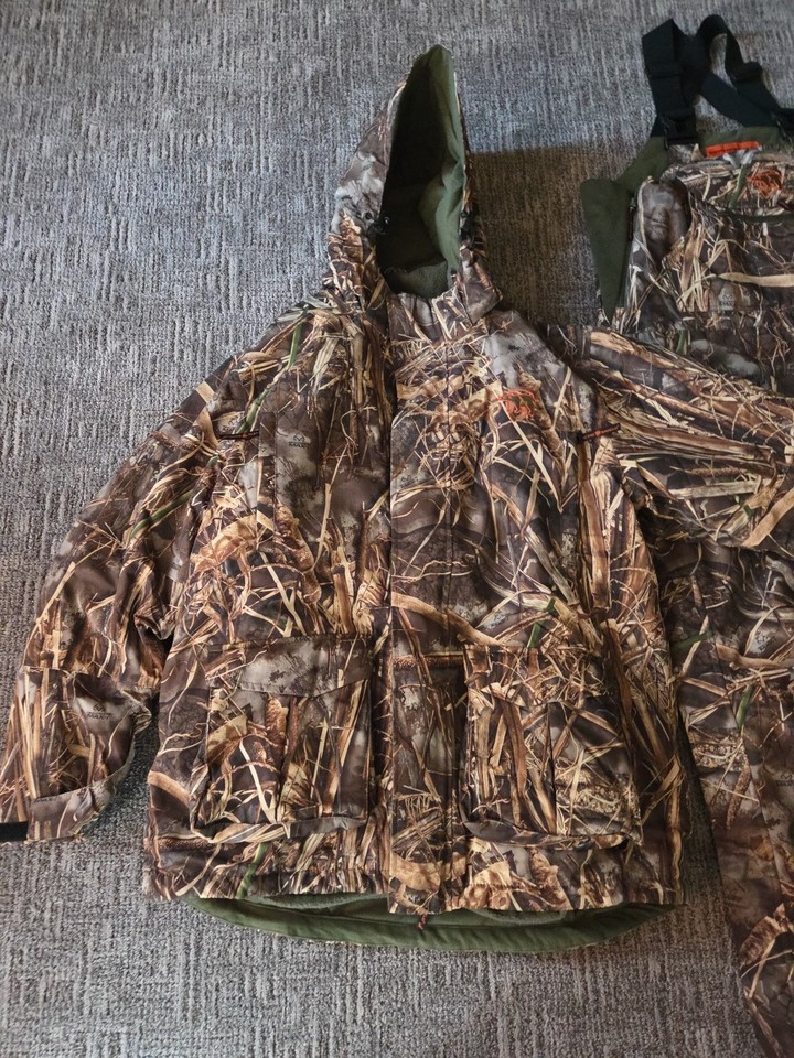 Arctic Shield Jacket and Bibs Camo Hunting Coat Extra Liner Read ...
