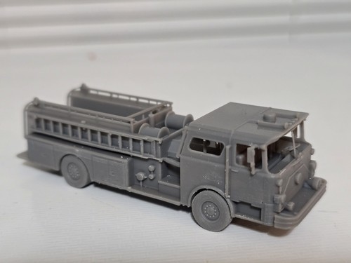Ho Scale Mack Cf600 Fire Truck Undecorated Kit 3d Printed | eBay
