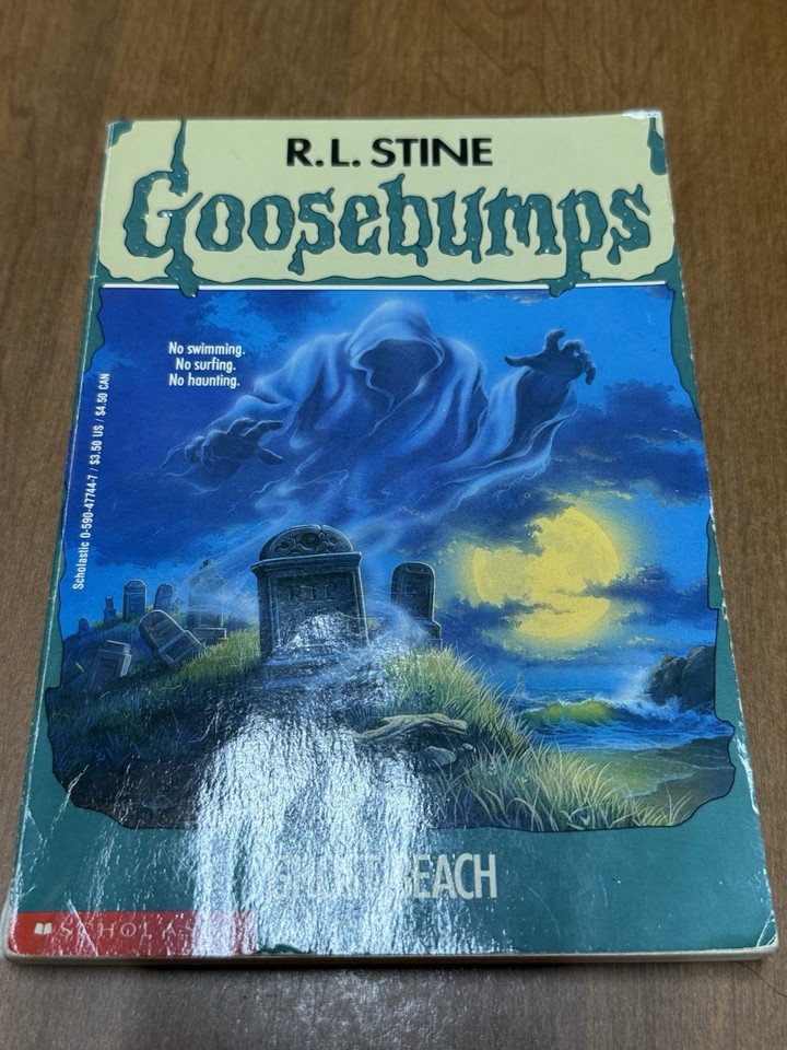 x10 R.L. Stine Goosebumps Lot Scholastic Deep Trouble II #58 Ghost ...