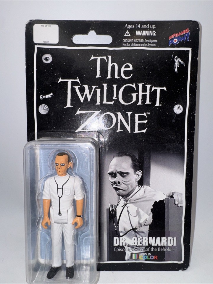COLOR The Twilight Zone Figure Lot Doctor Bernardi 236/672 Eye of the ...