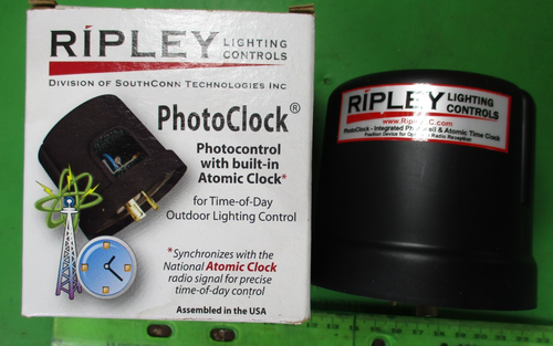Ripley Outdoor Photoelectric Control w/ Atomic Clock 105/305 V 50/60 hz ...
