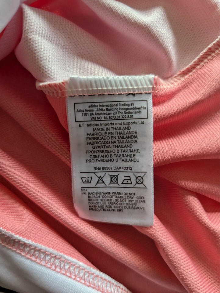 Juventus Juve away PINK football shirt 2015/2016 Size Medium italy ...