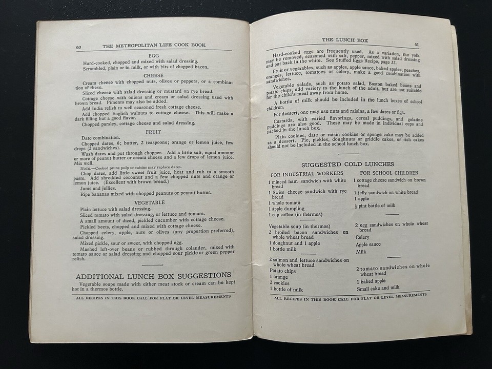 Metropolitan Cook Book Metropolitan Life Insurance Company PB | eBay