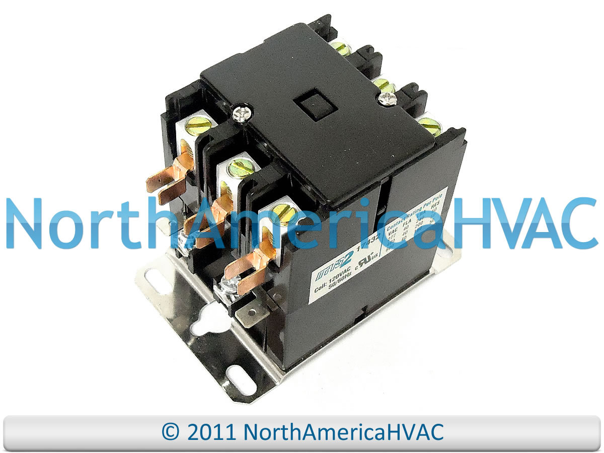 Mars Mars2 Jard 24 Volt VAC Contactor Relay 3 Pole 40 Amp Fits 17435 ...