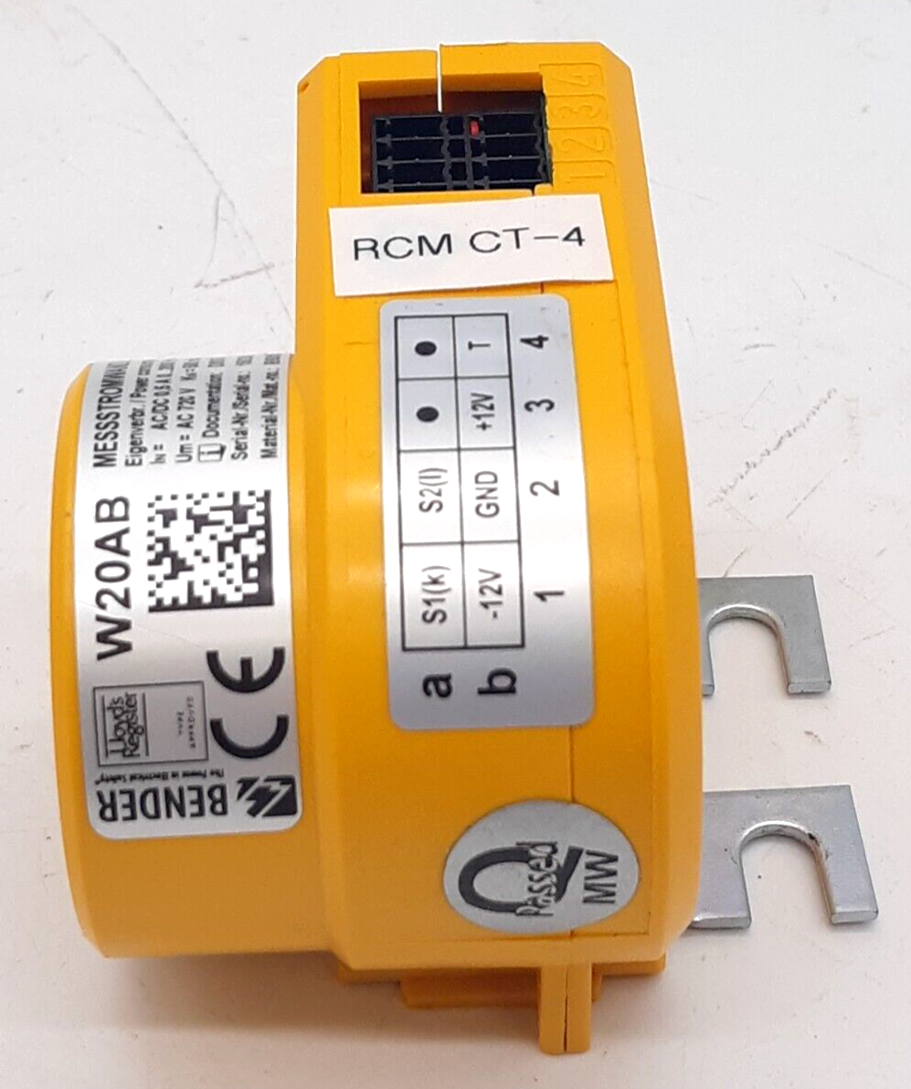 Bender W20AB Current Transformer | eBay