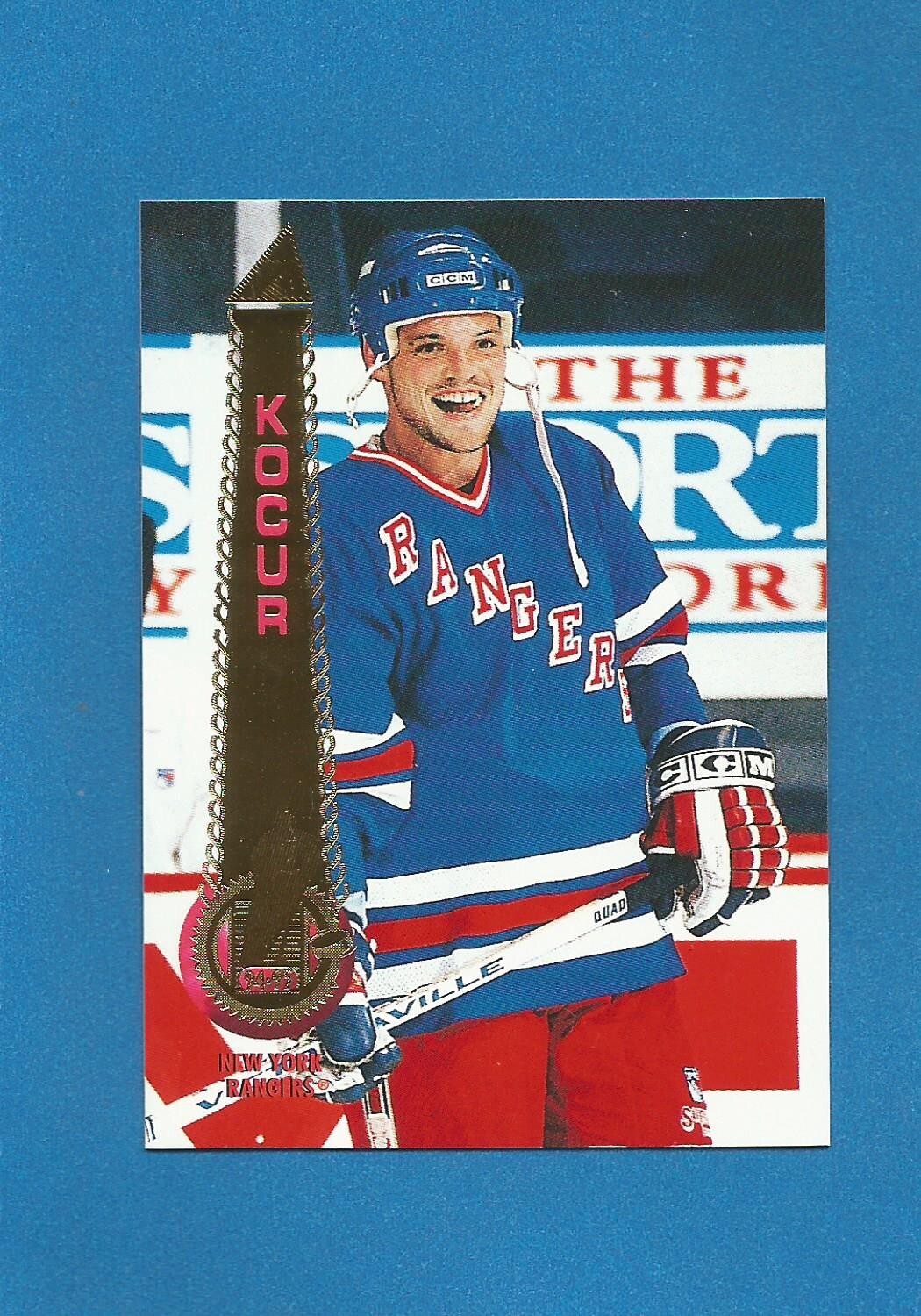 Joe Kocur 1994-95 Pinnacle NHL Hockey #243 (MINT) New York Rangers | eBay