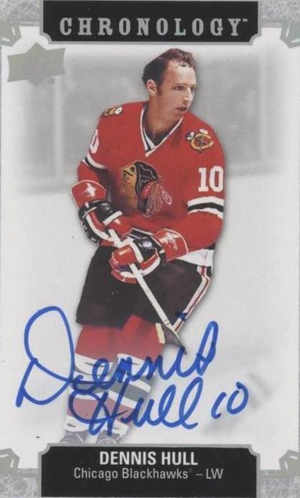 2018-19 Upper Deck Chronology - Franchise History Autographs Dennis ...
