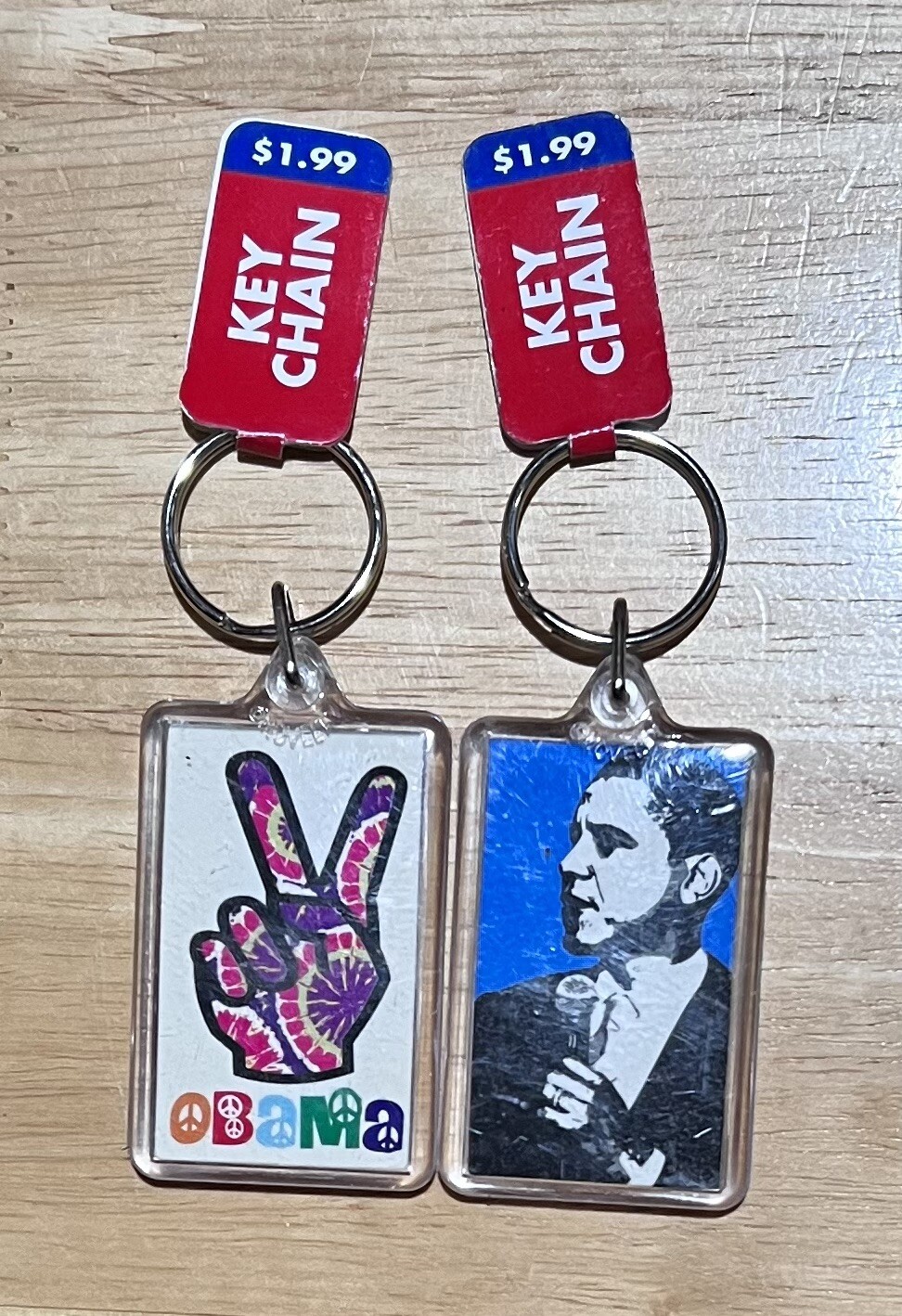 Obama 08 Campaign Memorabilia Bumper Stickers Keychains Suction Signs ...