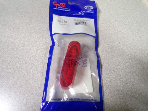 (6pk) GROTE 45252 Marker Lamp, Thin-Line, Single Bulb, Red (K) | eBay