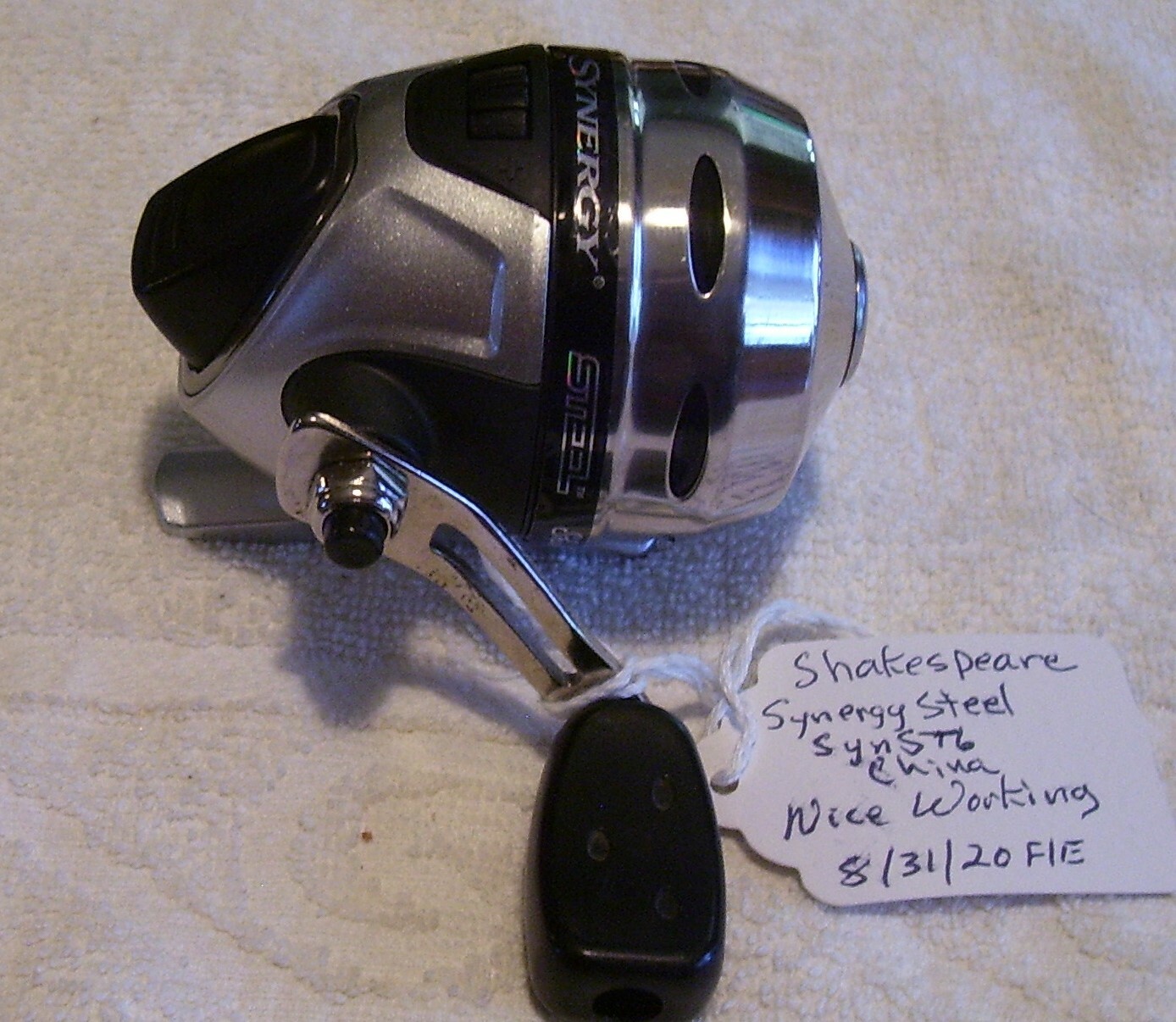 BEAUTIFUL VINTAGE SHAKESPEARE SYNERGY STEEL SYNST6 REEL 8/31/20FLE N ...