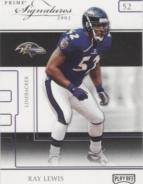 2002 Playoff Prime Signatures - Ray Lewis #26 for sale online | eBay