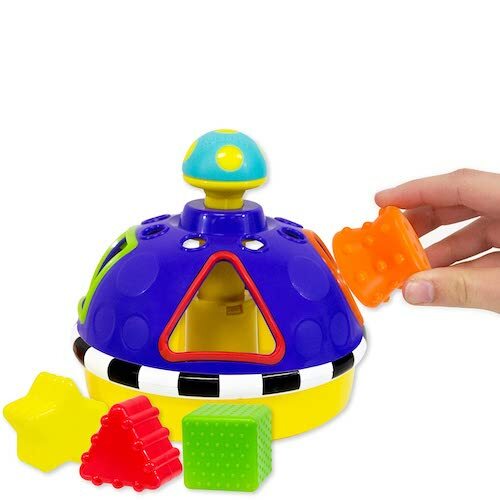 Sassy Sort and Spin STEM Shape Sorter Learning Toy Colors Ages 9 Months ...