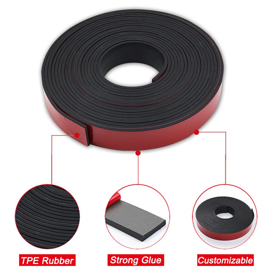 Self Adhesive Rubber Strip Pads Adhesive Backed Solid Seals Gasket ...
