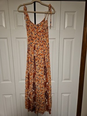 Earthbound Bohemian Women's Maxi Dress, Size XL, Floral Pattern | eBay