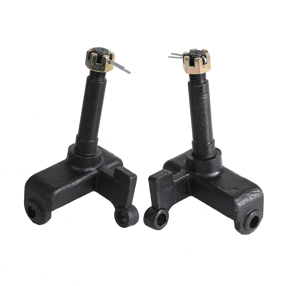 Drum Brake Hub Spindle Knuckle Axle Stub Tie Rod Ball End For ATV Dirt ...