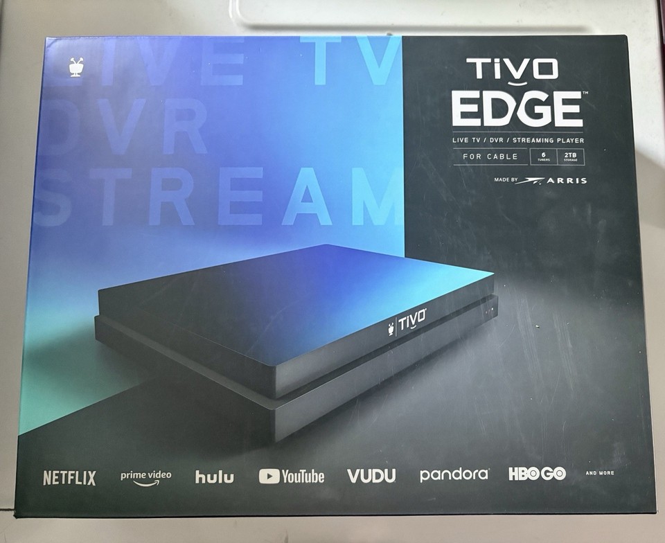 TiVo EDGE DVR for Cable 2TB 6 Tuner With LIFETIME ALL-IN Service Complete Set Up | eBay