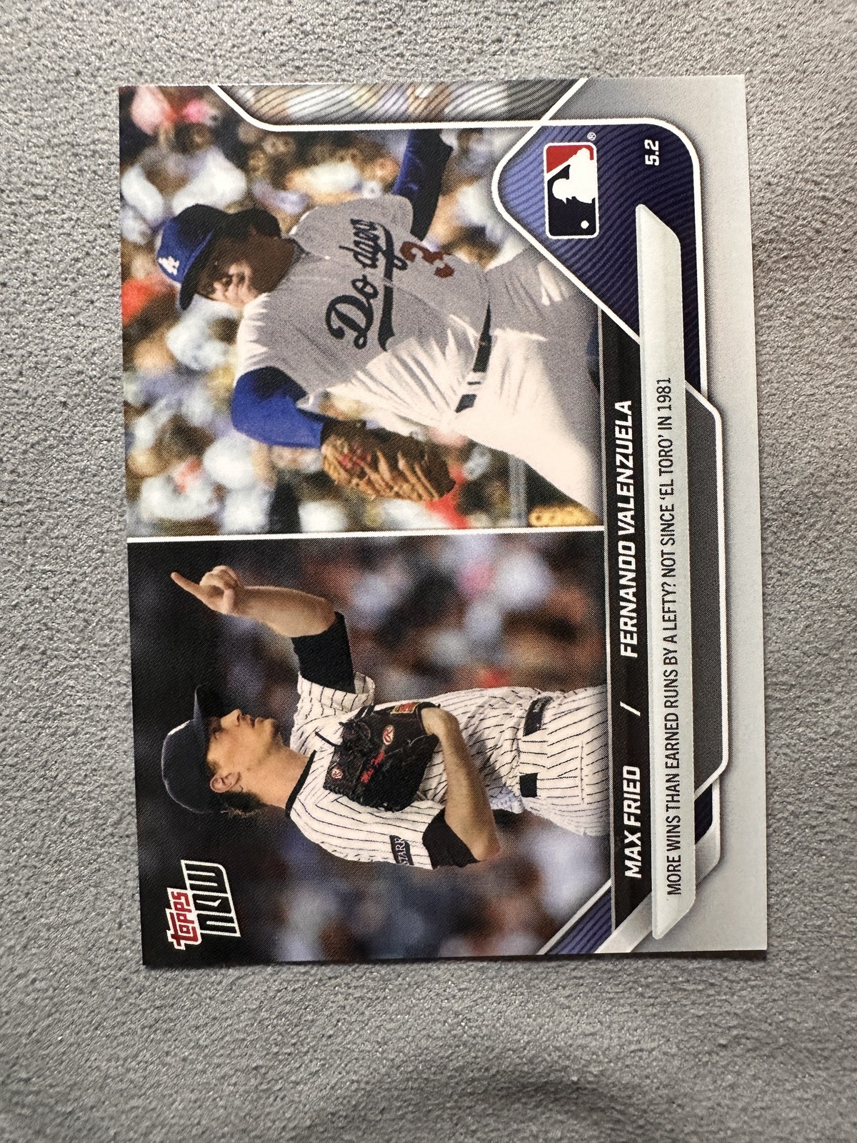 Fernando Valenzuela / Max Fried 2025 Topps Now #130 FoilFractor /1 ...