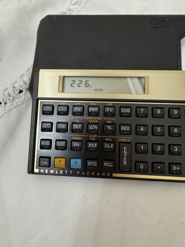 Hewlett Packard HP 12C Financial Calculator Tested/Working | eBay
