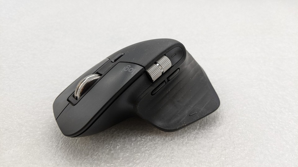 Logitech MX Master 3 Bluetooth Wireless Mouse USB C - BLACK ( MR0077 ...