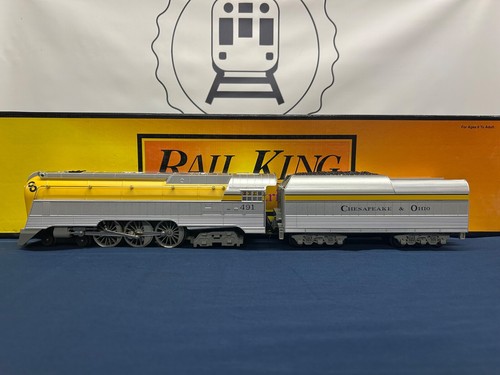Mth Chesapeake & Ohio #491 4-6-4 Hudson Steam Engine w/ Protosound 1 30 ...