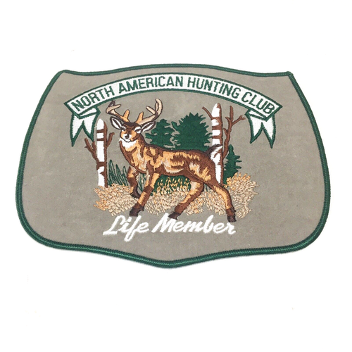 North American Hunting Club Trophy Life Member Deer Buck 6'' Patch New ...