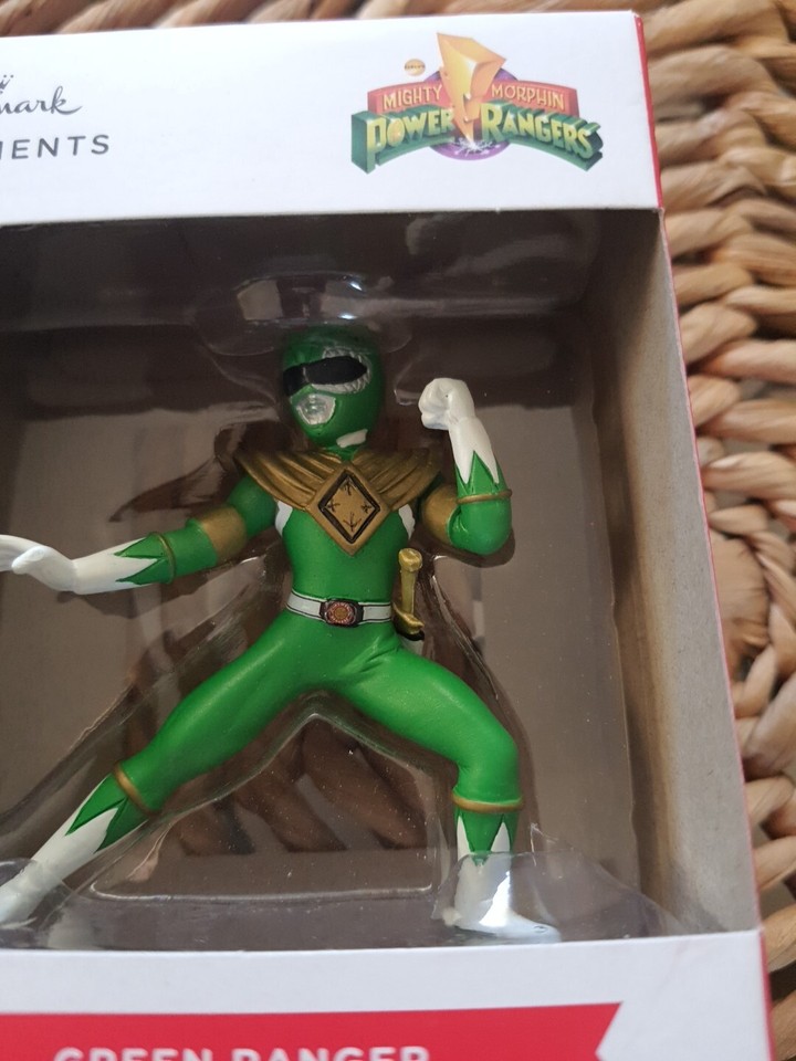 Hallmark Green Power Ranger Tommy Oliver Christmas Ornament New 2024 | eBay