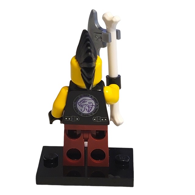LEGO Ninjago Mohawk Minifigure EYEZOR w Scimitar with Nicks and Bone ...